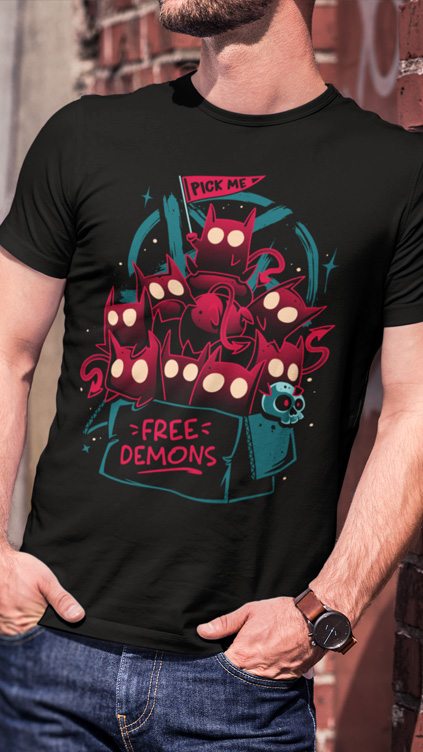 Free Demon Box – Cute evil – Snouleaf Tees